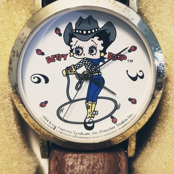Armitron | Accessories | Vintage Garfield Betty Boop Watches | Poshmark